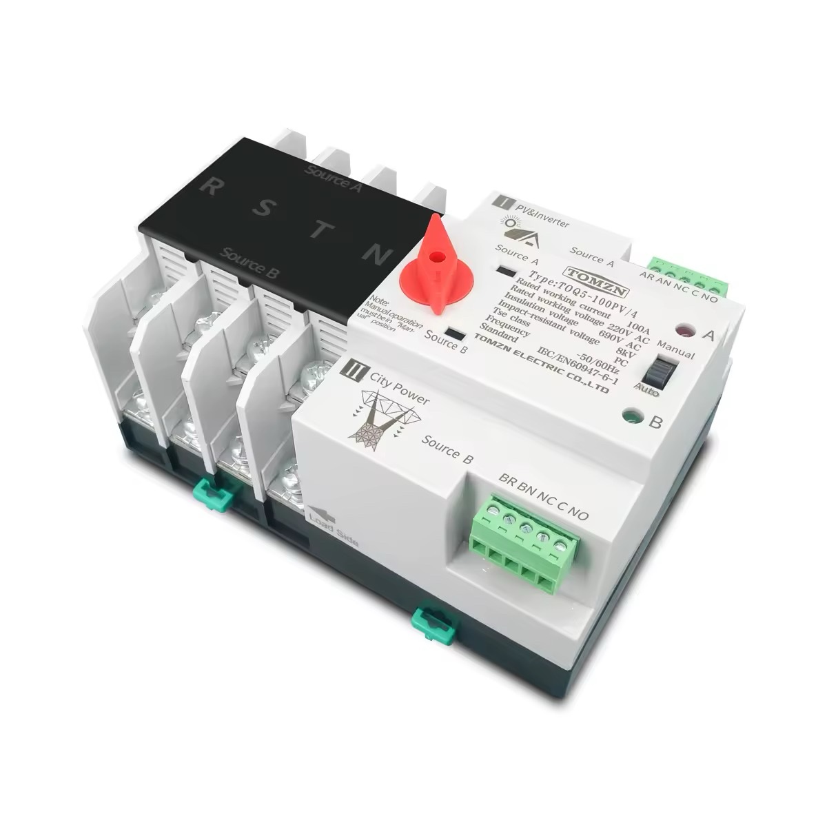 3 Phase Automatic Transfer Switch (ATS) – 125A - Lebcom Electrical and ...